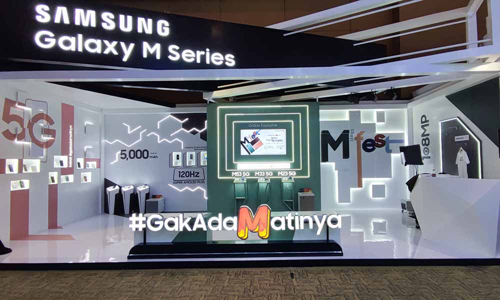 Samsung gelar M Series Fest di PRJ 2022, ajak Konsumen Mabar dan Hands ...