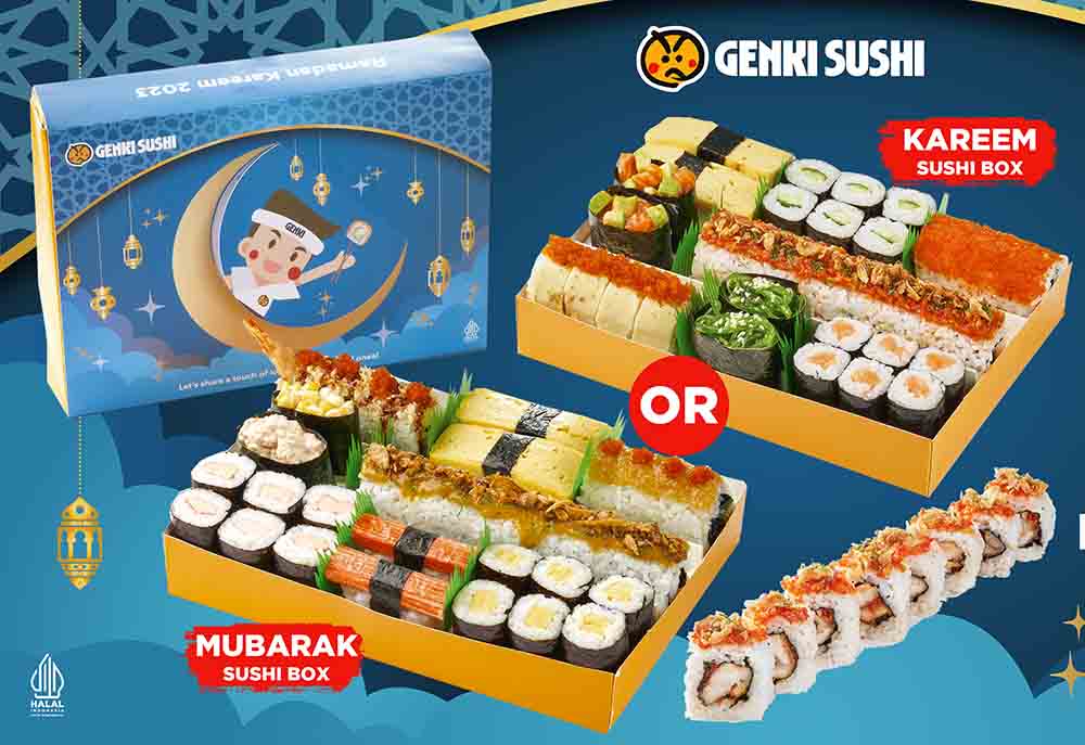 Genki Sushi Hadirkan Menu dan Paket Spesial Ramadhan - Freemagz.id